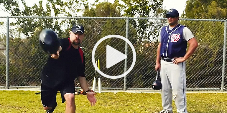 Baseball Exercises with an RMT Club to Improve Throwing Power