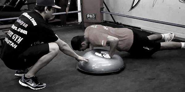 Boxing Training with BOSU® Ball