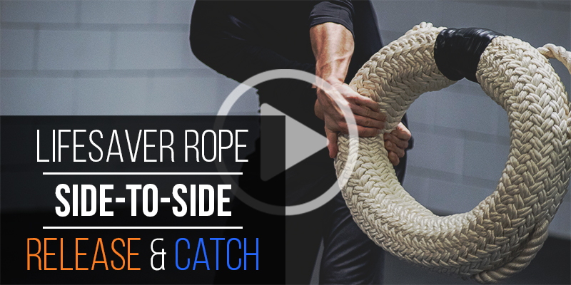 LifeSaver Rope Training to Build Strength & Rotational Power