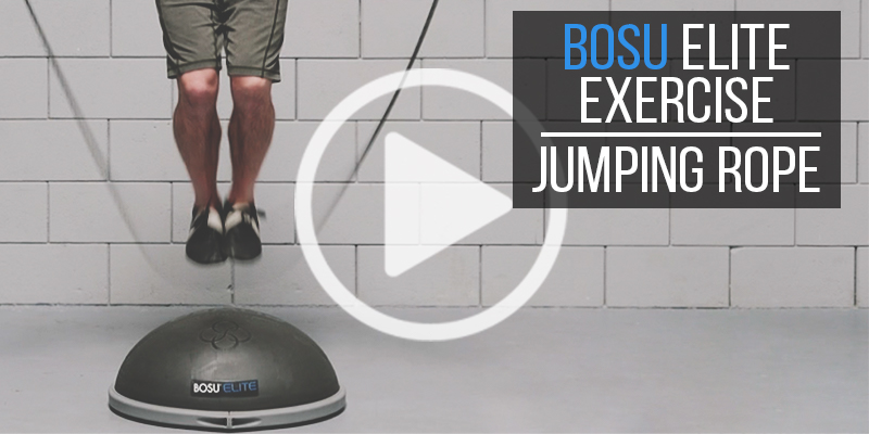 BOSU Elite Exercise to Improve Coordination: Jumping Rope
